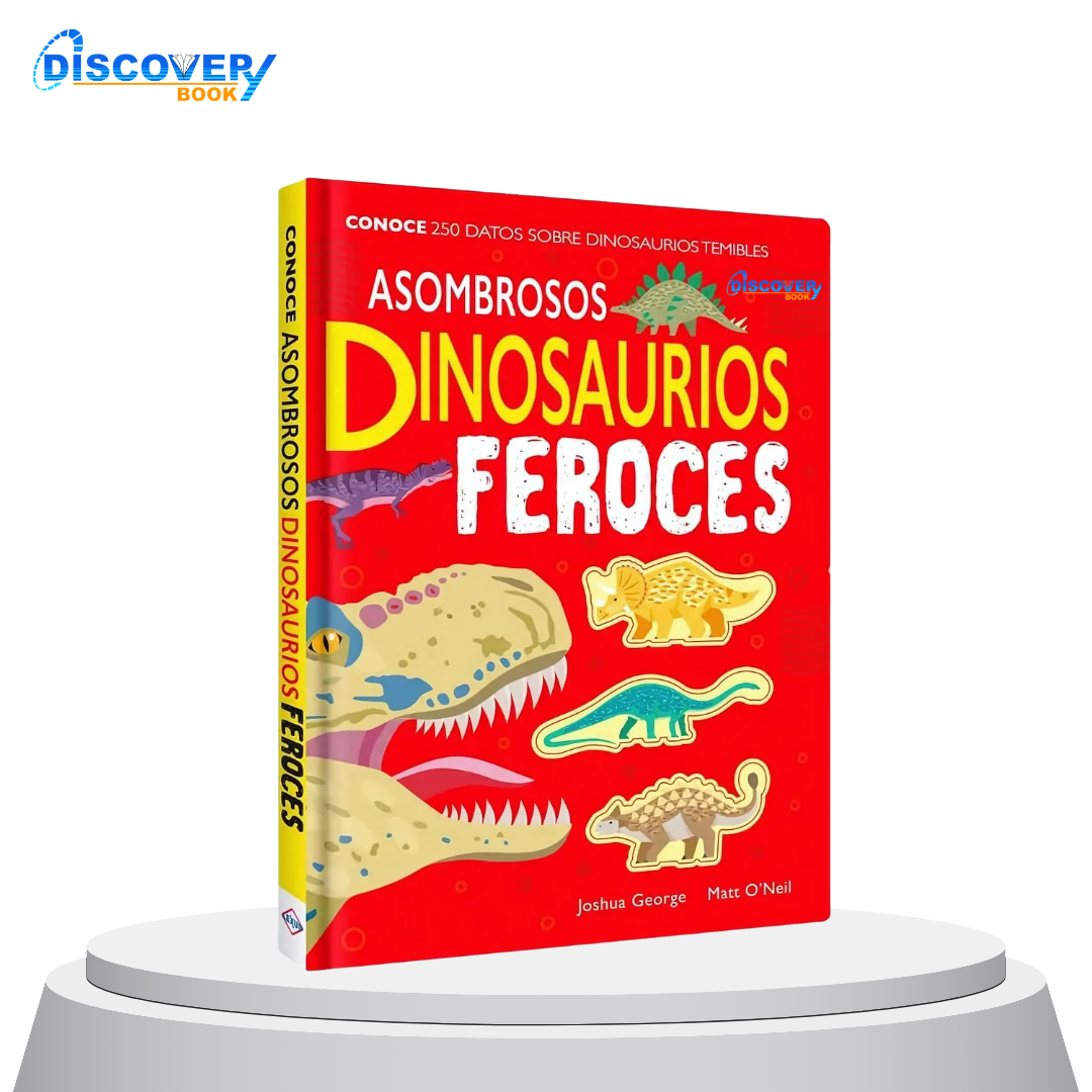 Conoce Asombrosos Dinosaurios Feroces – DISCOVERY BOOK PUBLISHING SAC ...