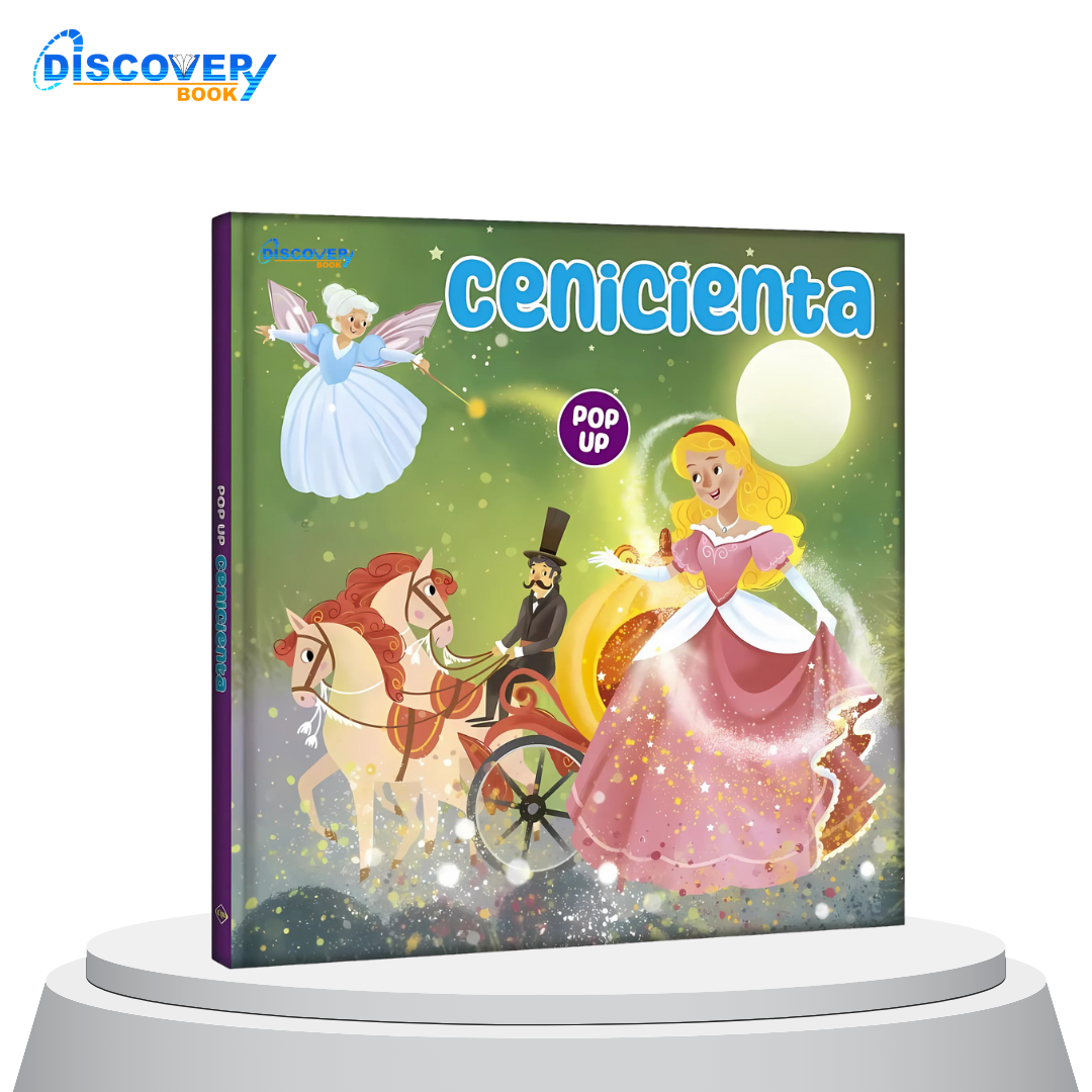 Cenicienta – Libro Pop Up – DISCOVERY BOOK PUBLISHING SAC RUC: 20614009501