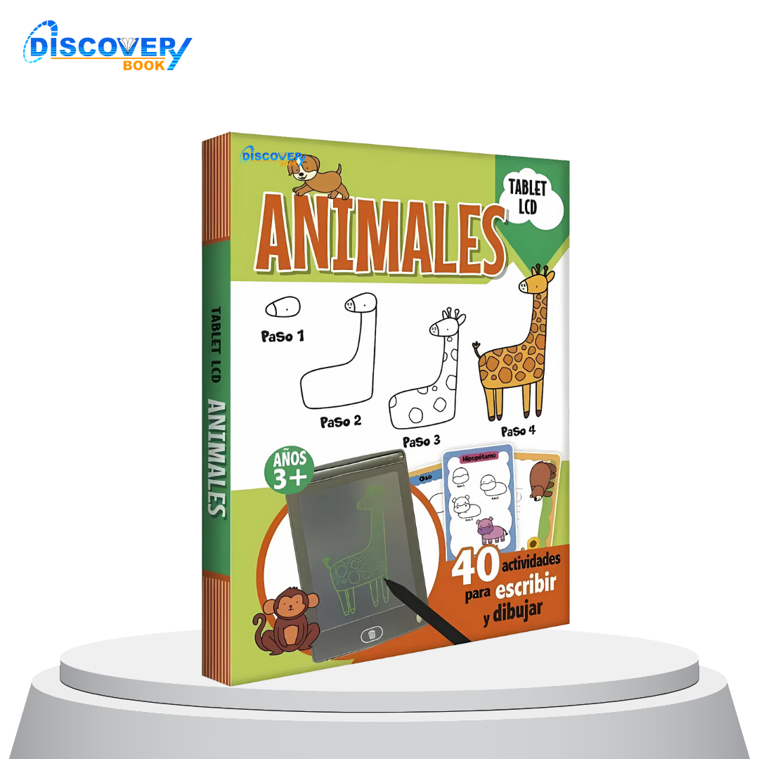 Tablet LCD Animales – DISCOVERY BOOK PUBLISHING SAC RUC: 20614009501