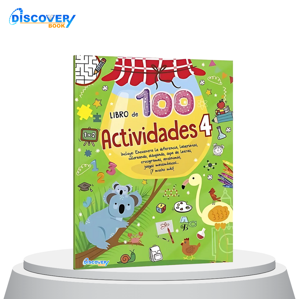 Libro de 100 Actividades 4 – DISCOVERY BOOK PUBLISHING SAC RUC: 20614009501