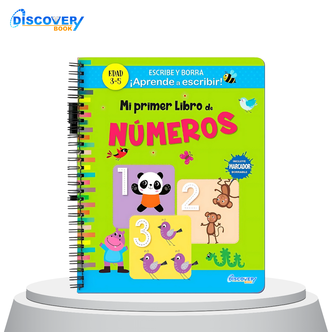 Mi Primer Libro de Números – DISCOVERY BOOK PUBLISHING SAC RUC: 20614009501