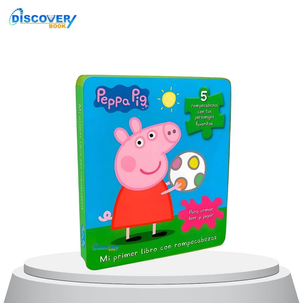 Mi primer libro con rompecabezas - Peppa Pig – DISCOVERY BOOK ...